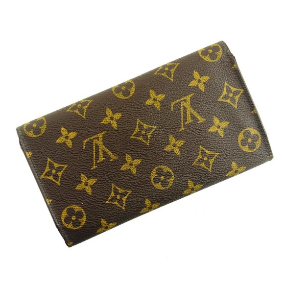 Louis Vuitton | Bags | Louis Vuitton Lv Monogram Canvas Leather ...